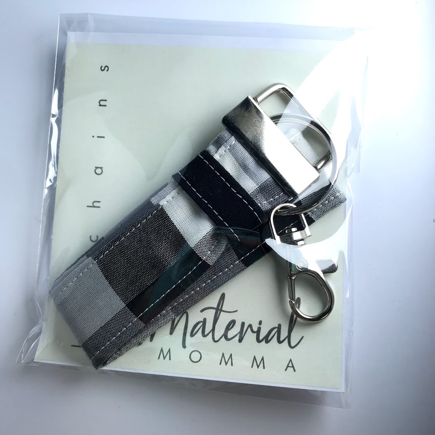 Buffalo Check Keychain | KC-Buffalo-Check | Material Momma